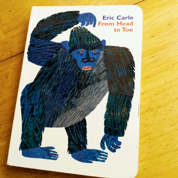 Eric Carle | Other | Eric Carle From Head To Toe Toddler Board Book ...